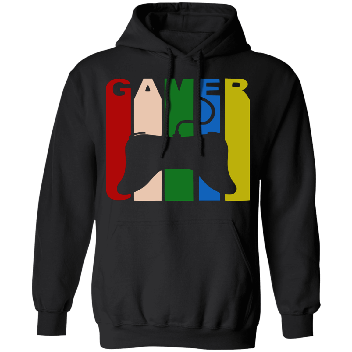Vintage Gamer Pullover Hoodie - Digital Outcast Apparel